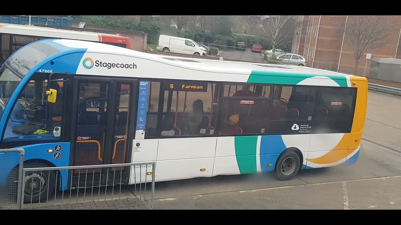 Here is the new livery stagecoach bus 47866 on the number 5 in ...