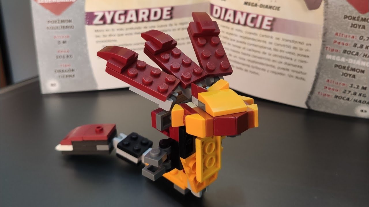 👱Cruz construye... Lego Pokémon Zygarde. - YouTube