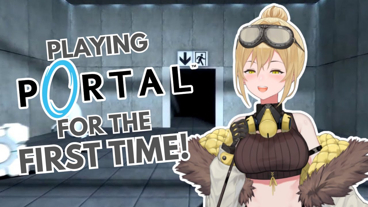 【PORTAL】 Playing Portal for the first time! - YouTube