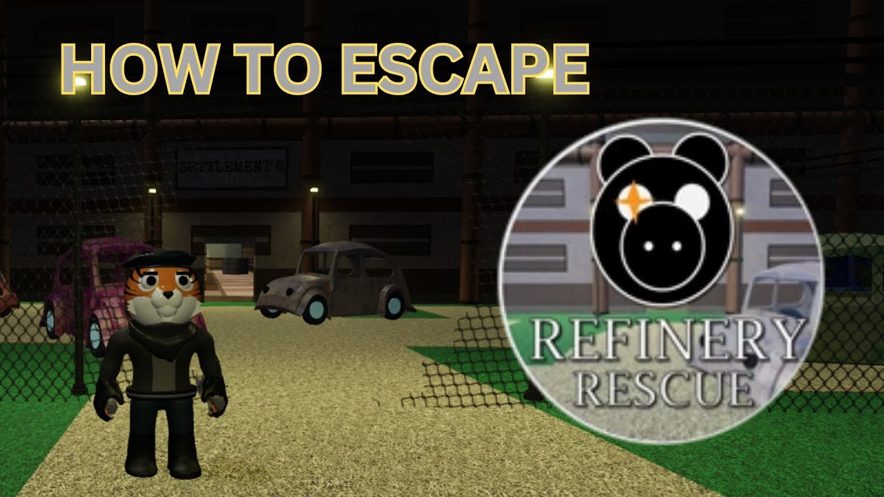 HOW TO ESCAPE REFINERY RESCUE IN PIGGY STORYBOOK - ROBLOX - YouTube