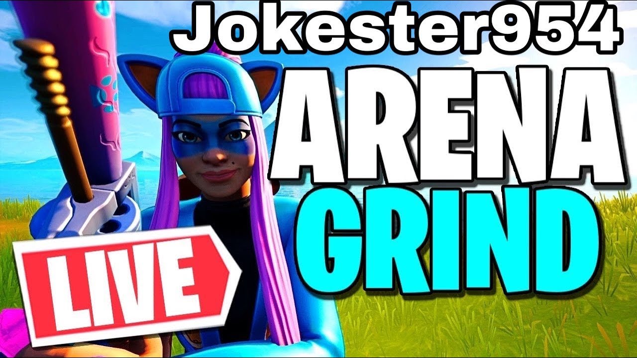 Fortnite Live Stream | Arena Grind To Champs! - YouTube