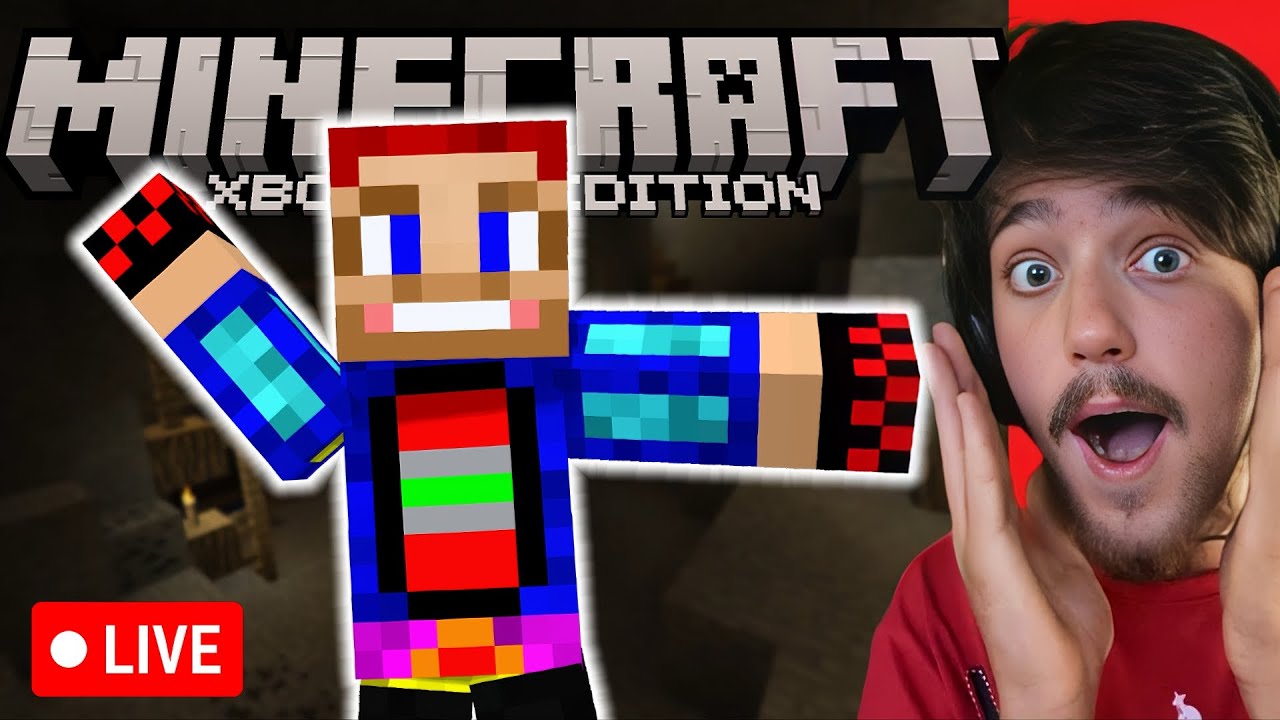 🔴 *LIVE* MINECRAFT LEGACY XBOX 360 EDITION! - YouTube
