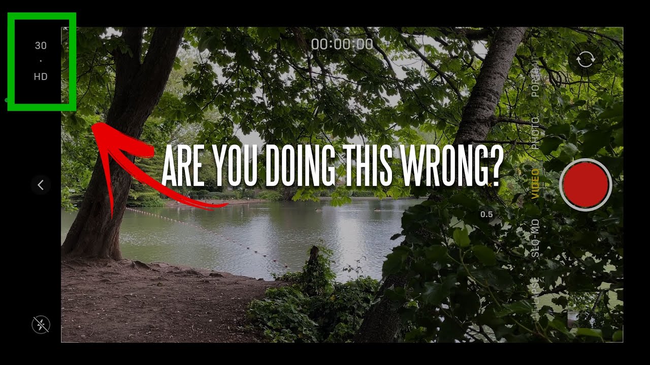 how-to-choose-video-frame-rate-for-iphone-tutorial-youtube