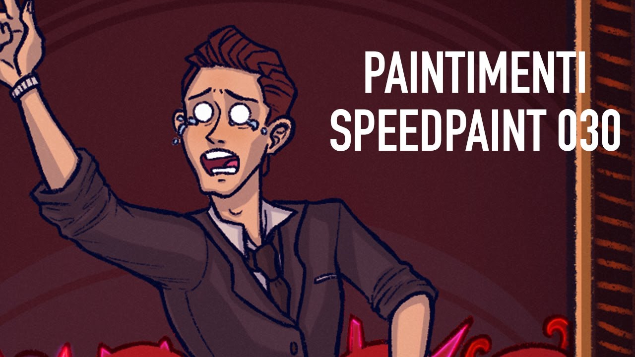 Speedpaint 030 // Infernal Elevator (Inspoween 2021) - YouTube