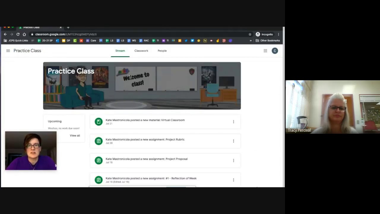7th Grade: On Google Classroom - YouTube