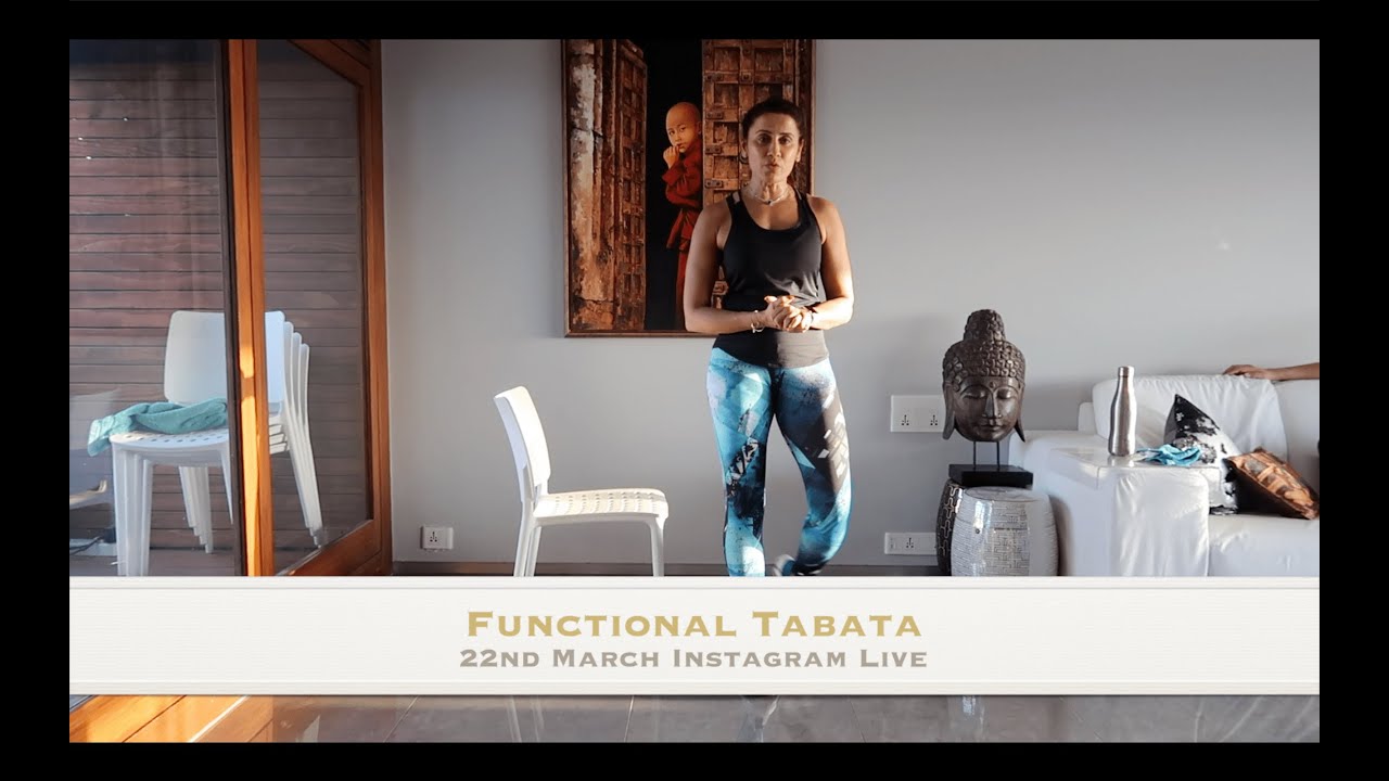 Functional Tabata from Insta Live - YouTube