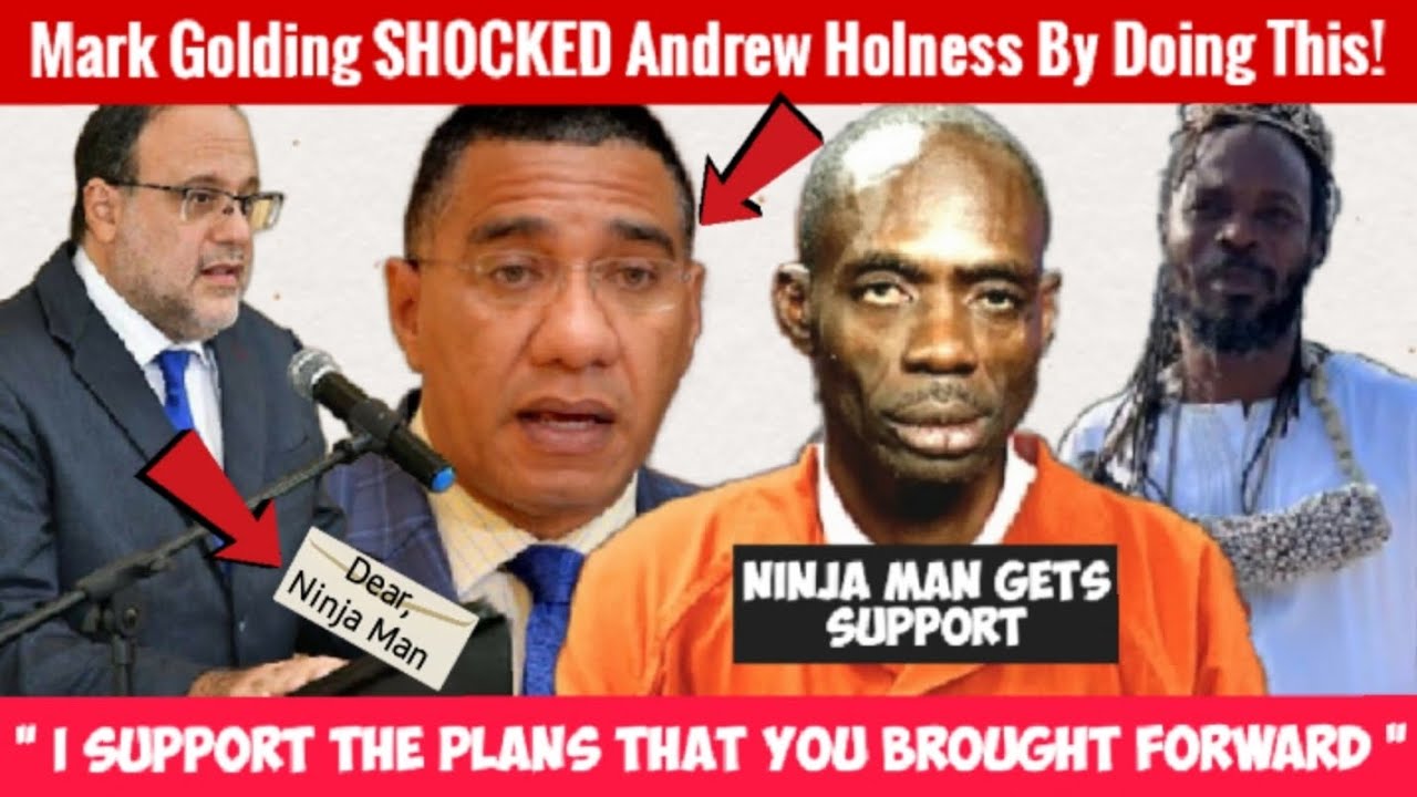 Mark Golding Responds To Ninja Man Prison Letter | La Lewis - YouTube