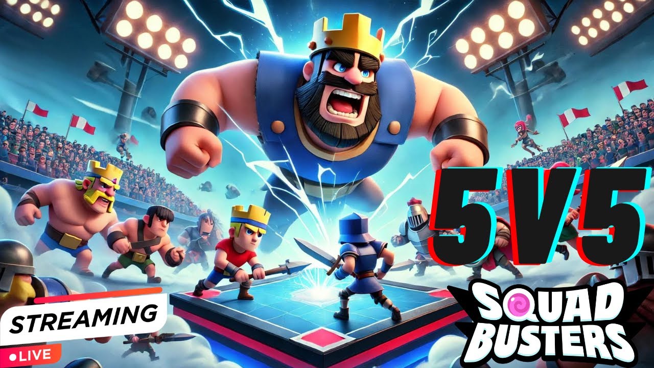 "Epic 5v5 Showdown in Squad Busters! Split Teams Battle it Out Live ...