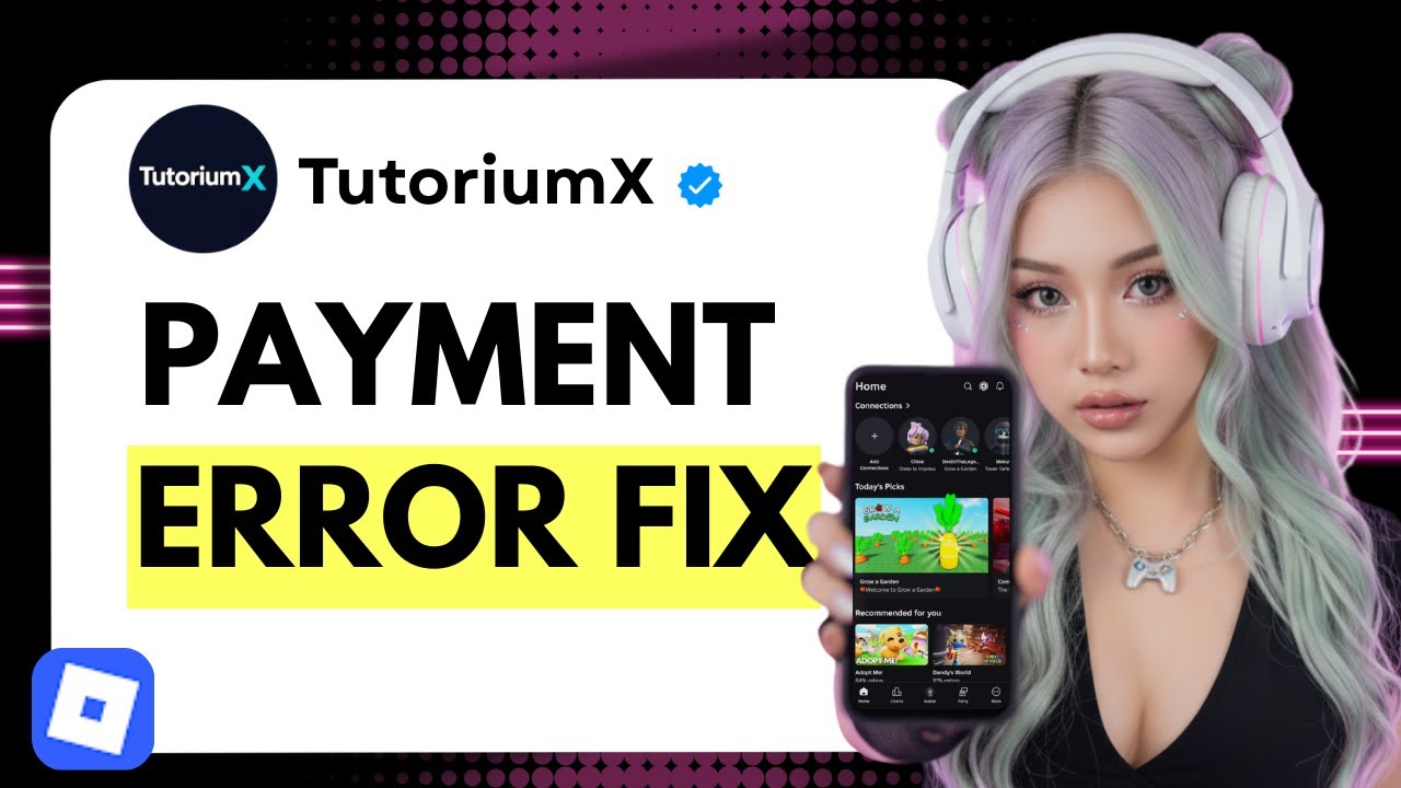 How to Fix Roblox Payment or Purchase Failed Error - YouTube