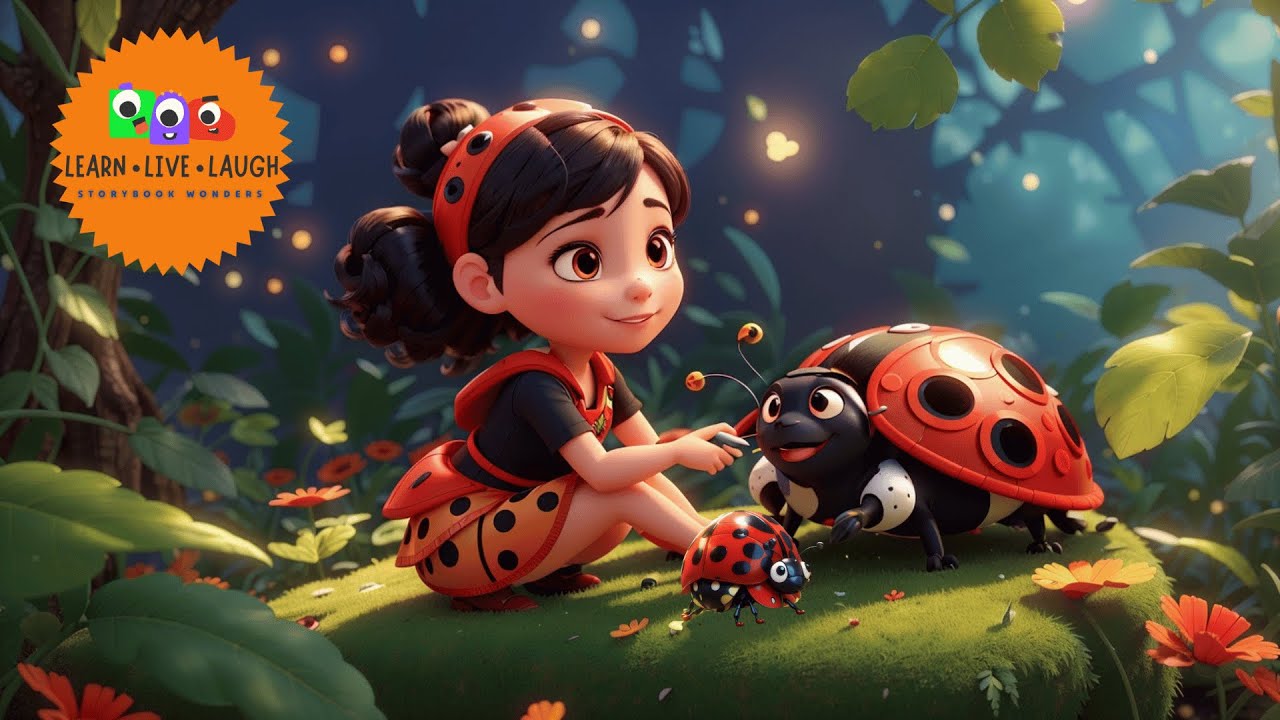 Chpt56: Lila the Lively Ladybug📚 Bedtime Stories for Toddlers | English ...
