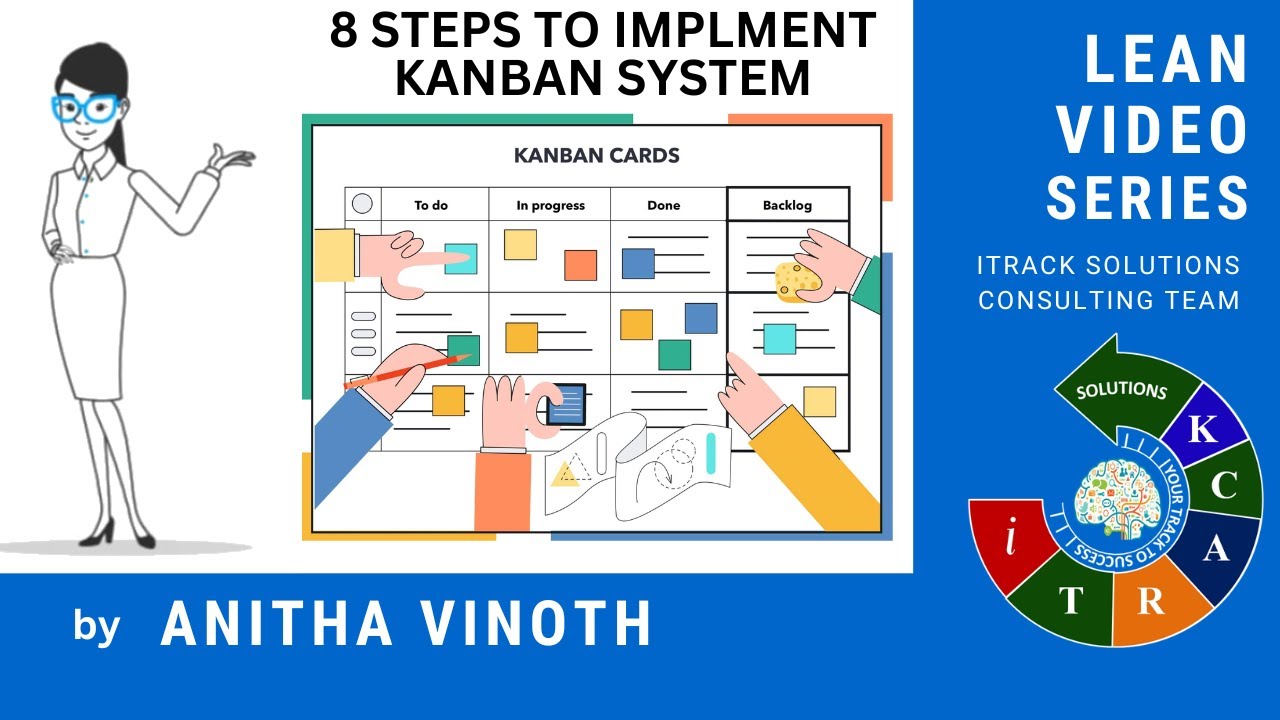 #leanmanufacturing : 8 Steps to implement #kanban system - YouTube