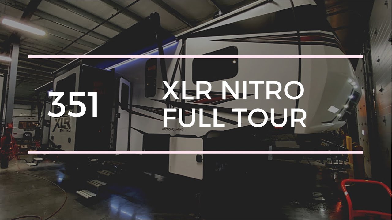 2021 XLR Nitro 351 (Fifth Wheel Toy Hauler) Full Tour / Review by ...