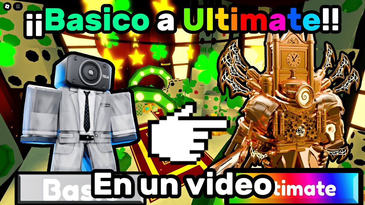 Básico a Ultimate Titan Clock man En 1 Video (La Película) Toilet tower ...