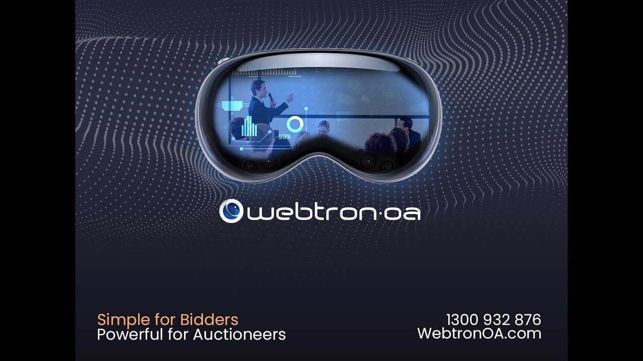 🥽1st Virtual Reality Real Estate Auction Success -VR Auction by webtron ...
