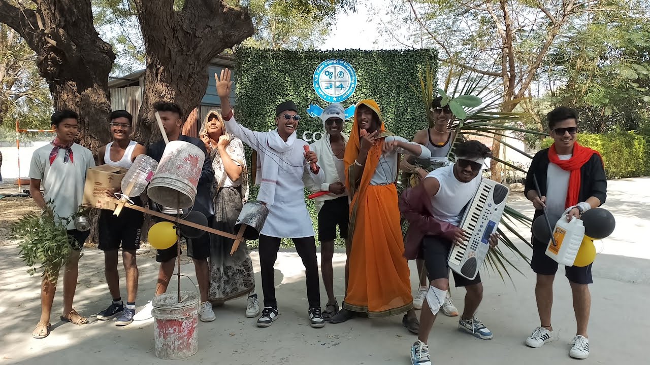 mere bhaya ka nam song dance vb kolte college of engineering malkapur ...