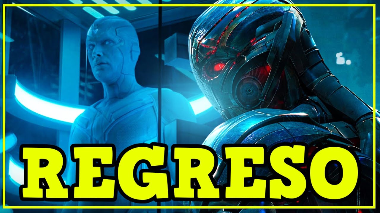 ULTRON VOLVERA AL UCM EN LA SERIE DE VISION | La VUELTA de un PERSONAJE ...