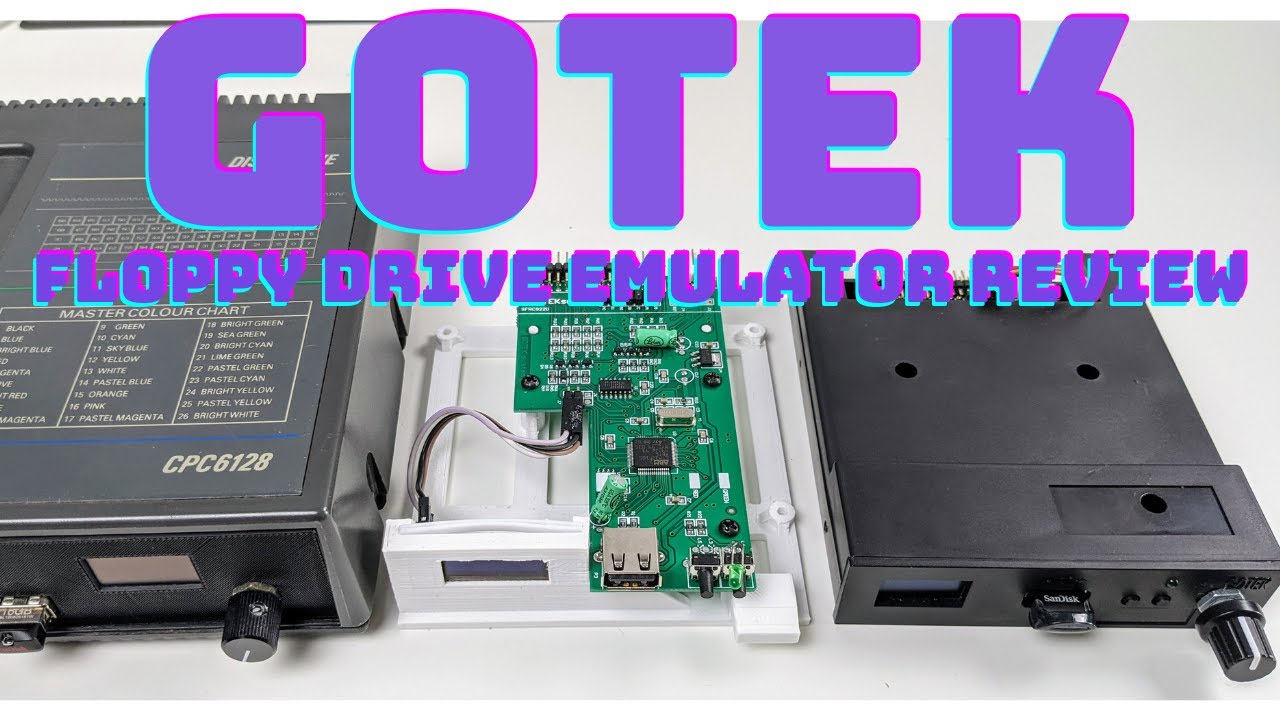 Gotek Flash Floppy Drive Emulator Review - Part of my Amstrad CPC Retro ...
