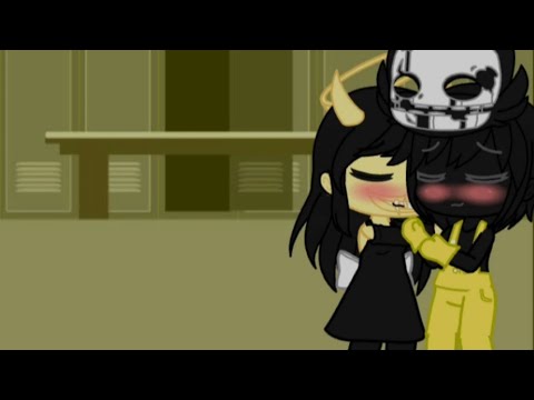 Susie gives Sammy a hug. gacha bendy my au (Sammy x Susie) - YouTube