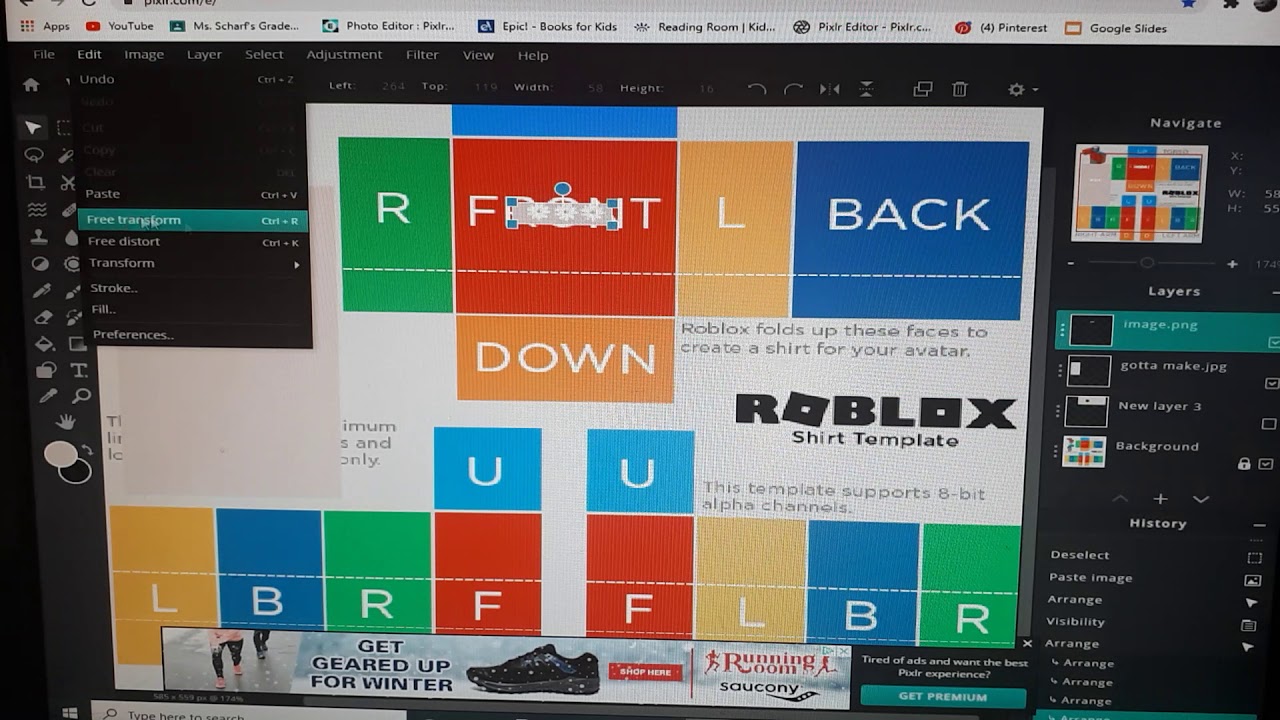 how to make a croptop on roblox - YouTube