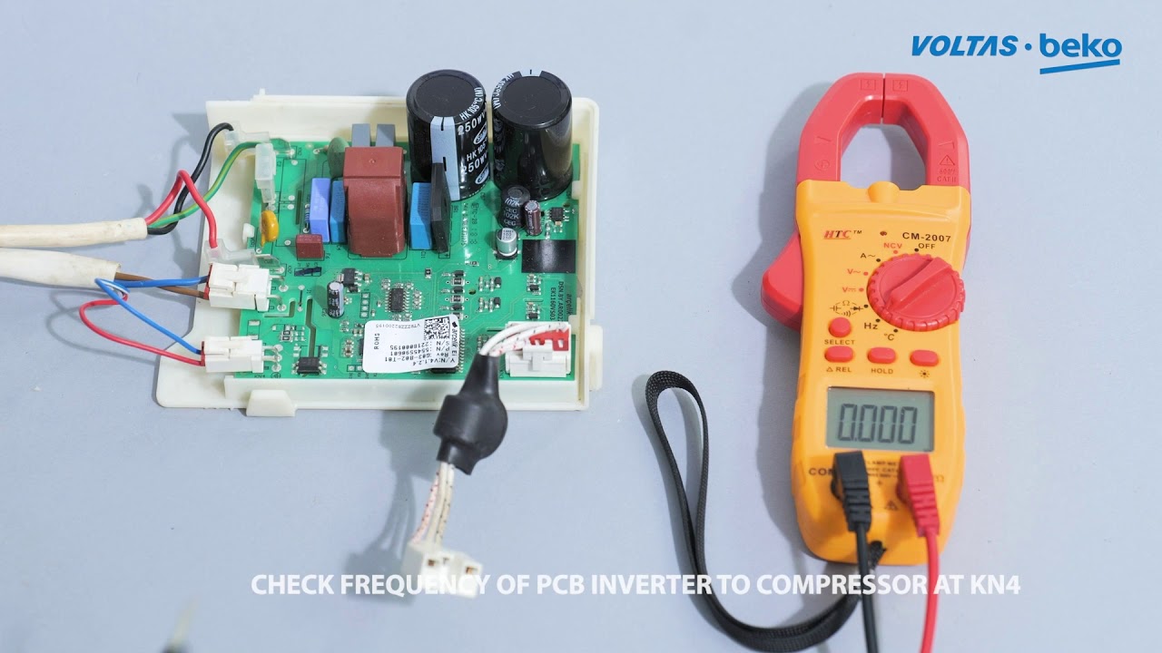 How to Check Refrigerator Inverter & Control PCB Testing - YouTube