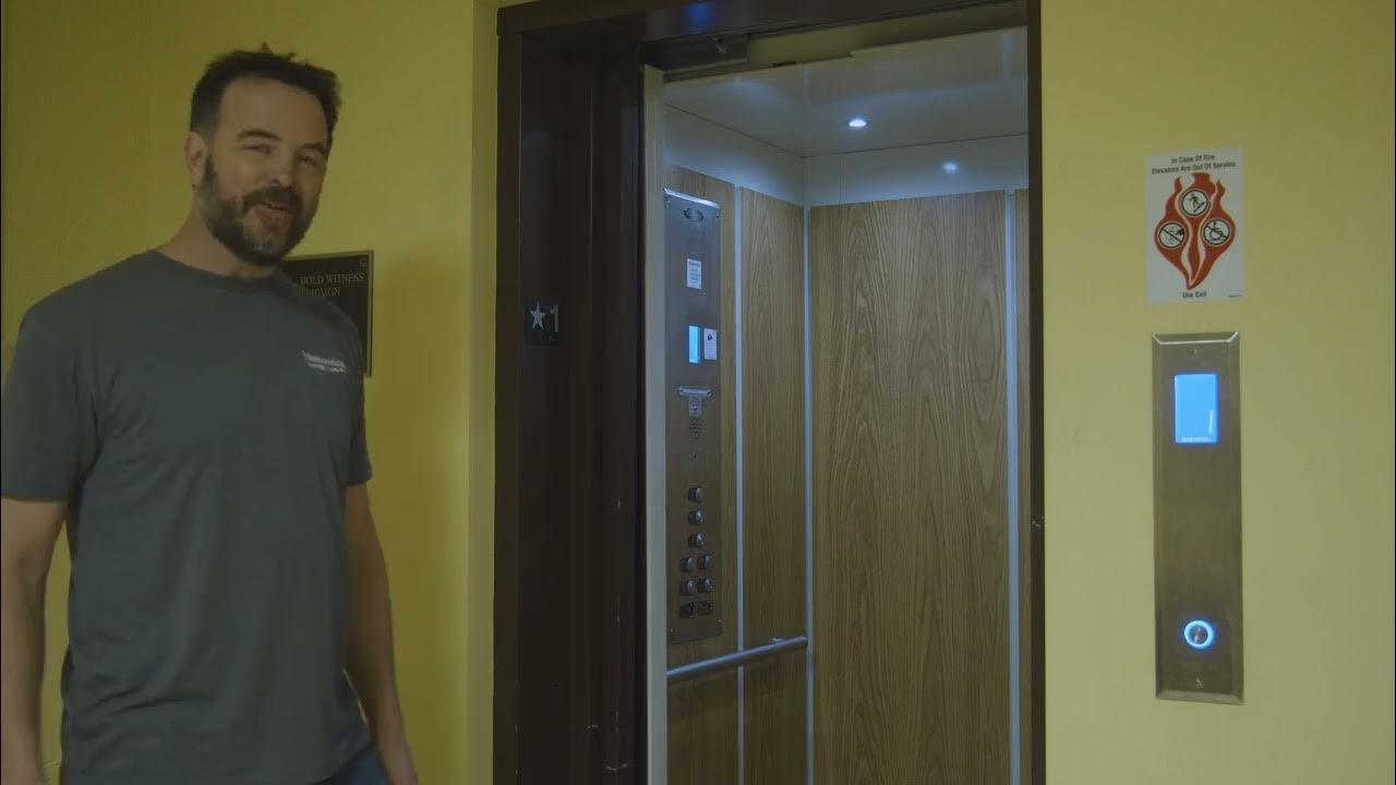 How Elevators Work - 2 Speed Sliding Doors - YouTube