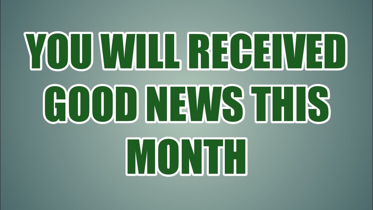 🦋🙏God message today. You will received Good news.This month.🥳 God ...