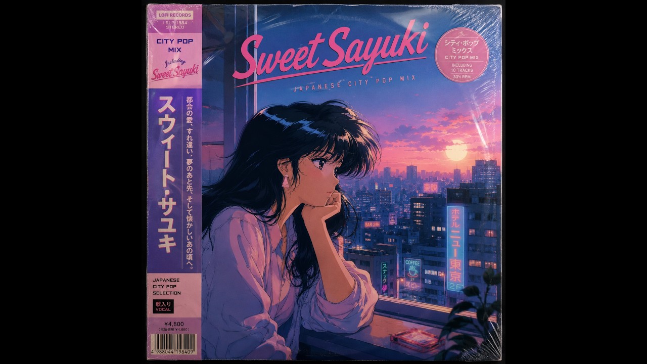 Sweet Sayuki -Japanese City Pop Mix | Nostalgic Love Songs from Bubble ...