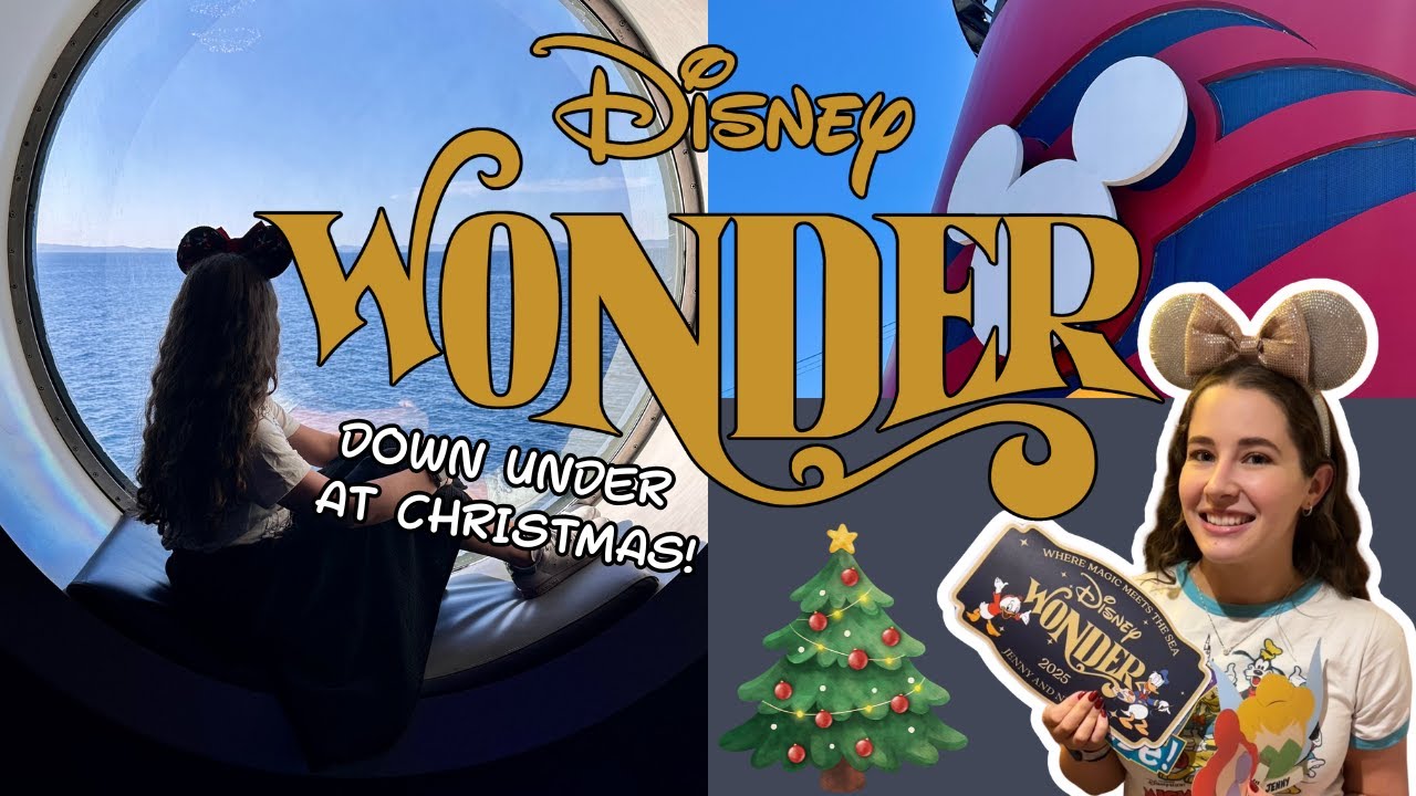 Embarking the DISNEY WONDER DAY 1 | Christmas Cruise New Zealand ...
