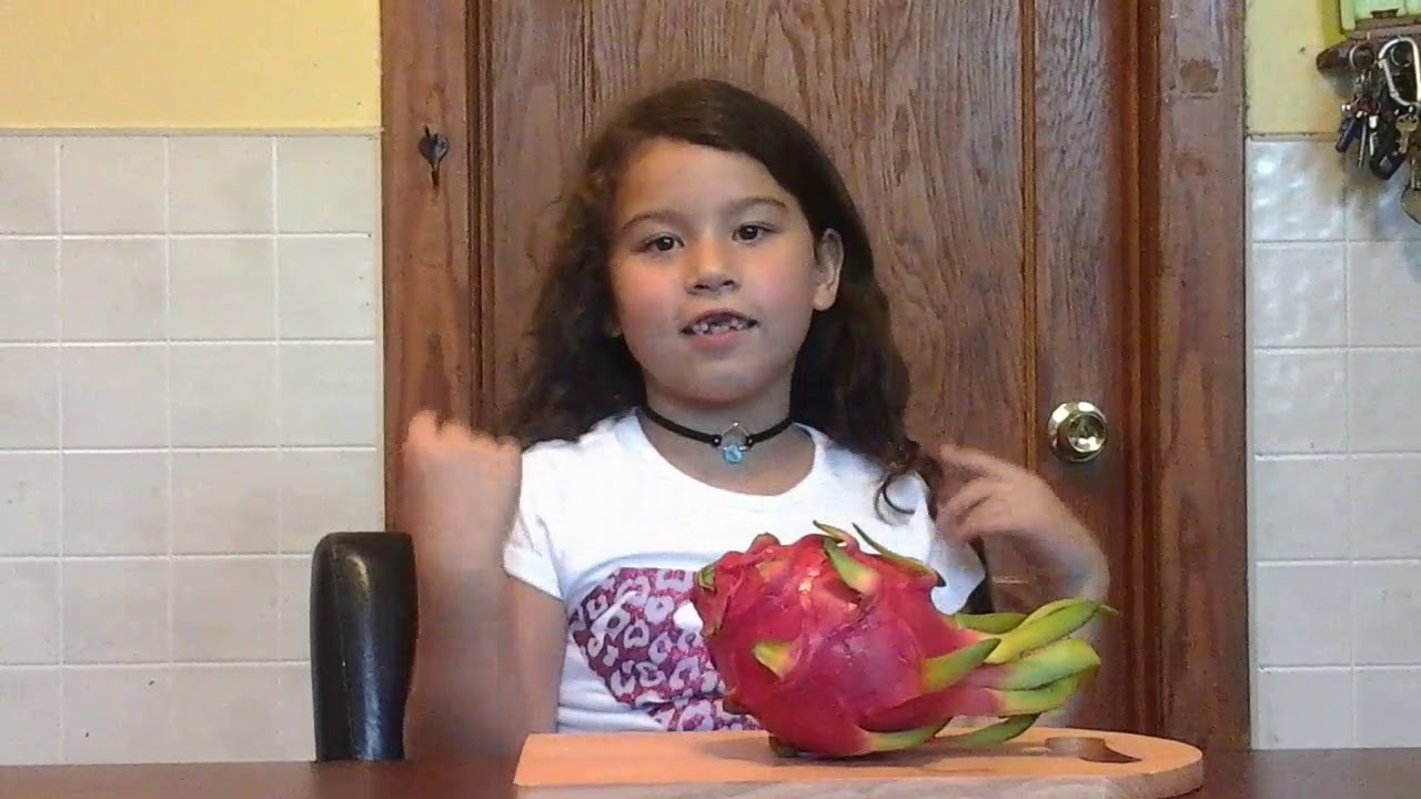 Totally awesome alien looking Dragon Fruit Taste test - YouTube