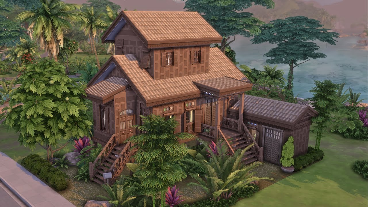 My First Build In Tomarang - A Sims 4 Starter Home - YouTube