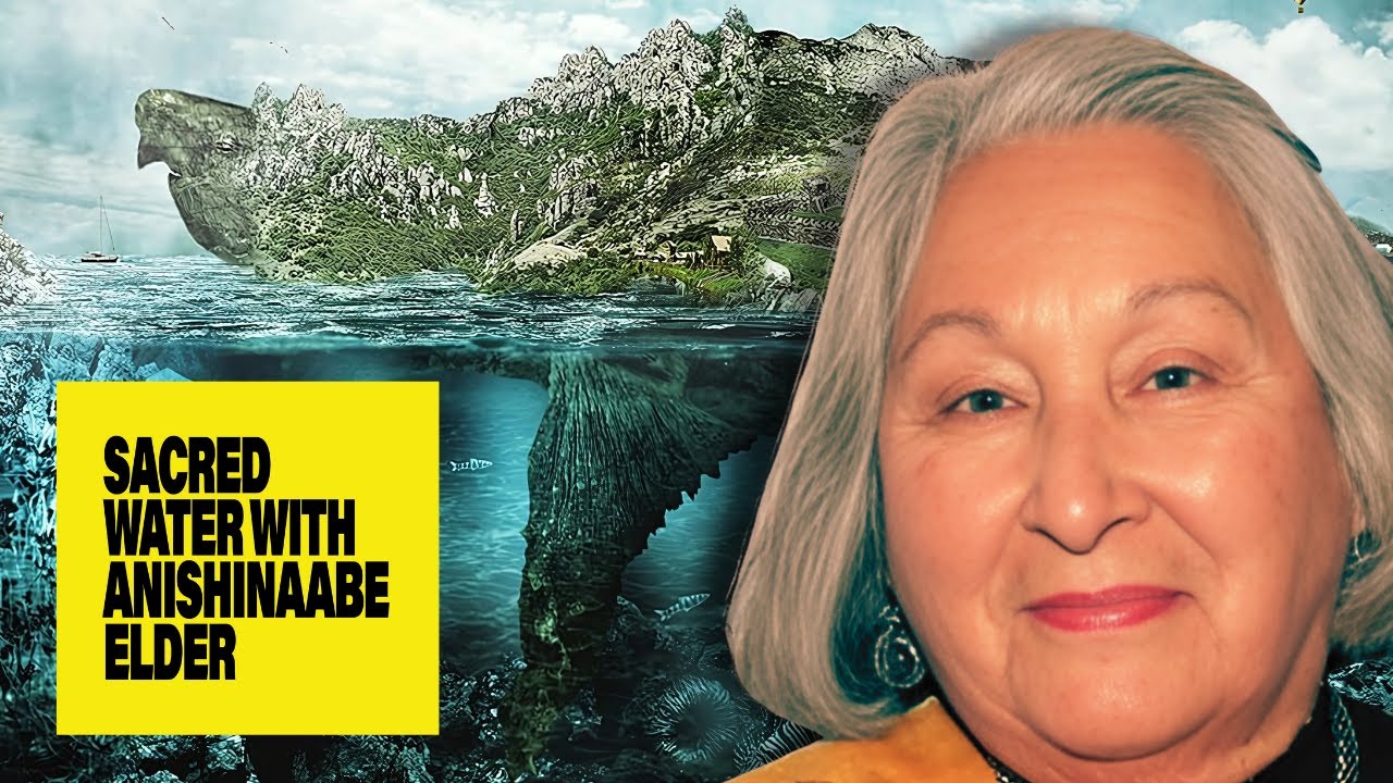💧 Sacred Water with Anishinaabe Elder | Edna Manitowabi 🐢🏝️ - YouTube