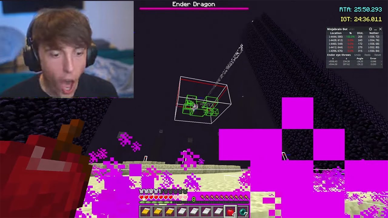 DrDonut Almost Speedruns Minecraft Under 25 Minutes... - YouTube