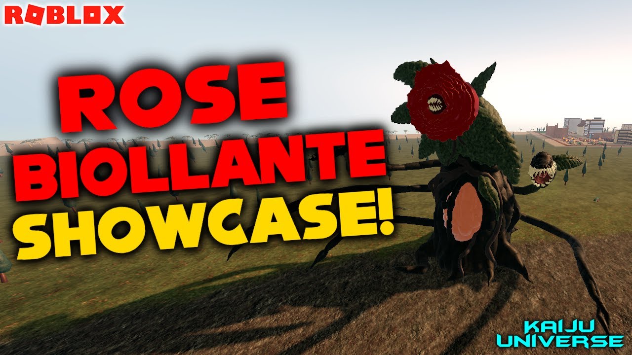 Kaiju Universe Rose Biollante showcase - YouTube