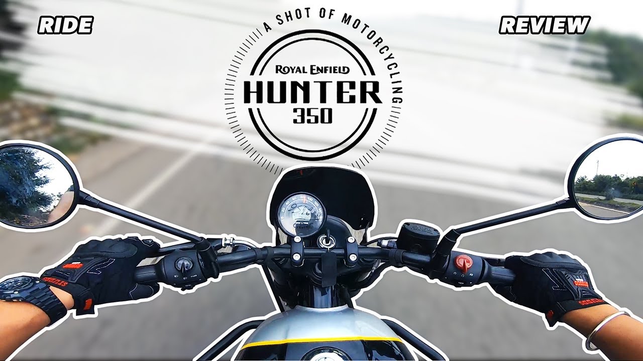 New Royal Enfield HUNTER 350 - Ride Review | Tech Tripper - YouTube