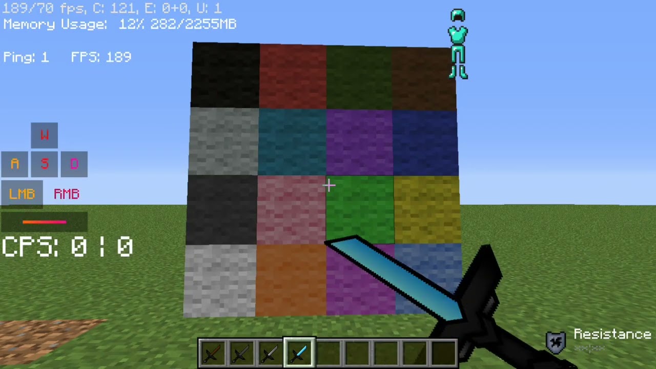 Minecraft Long sword Overlay || Glaze Pack sword - YouTube