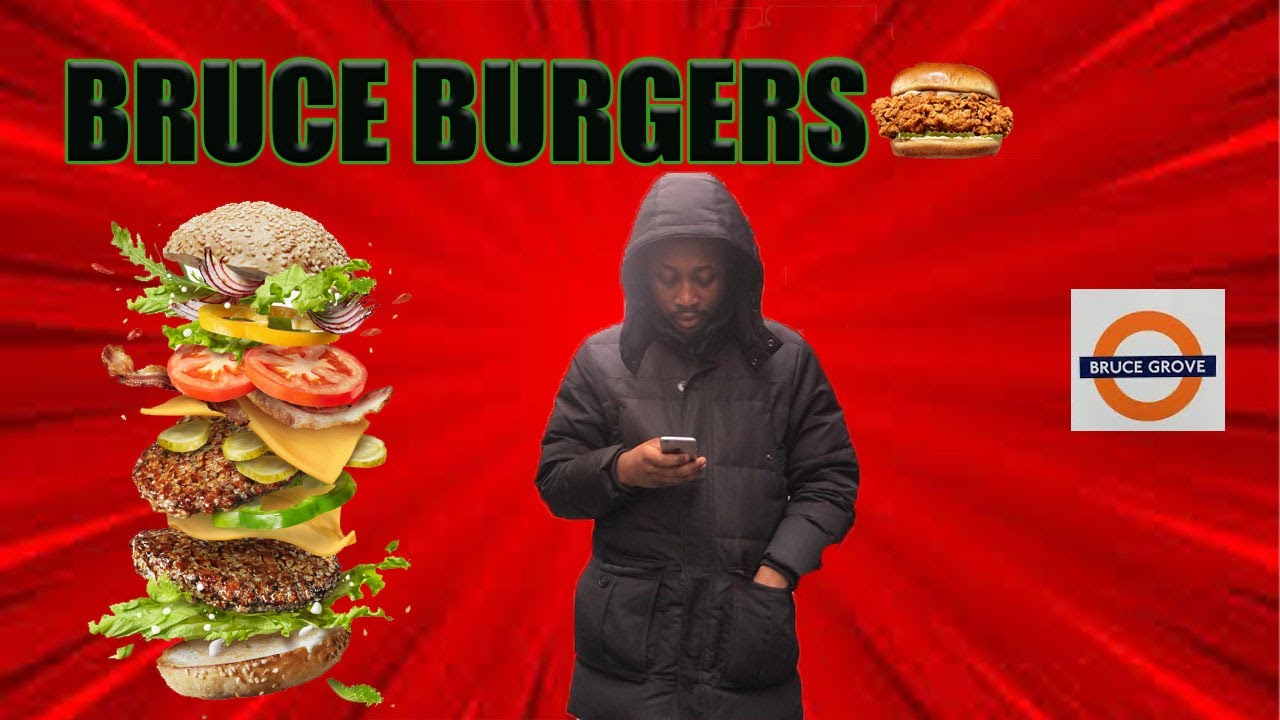 BRUCE BURGERS, Tottenham Finest Burgers & Lamb Chops | P.EATS - YouTube