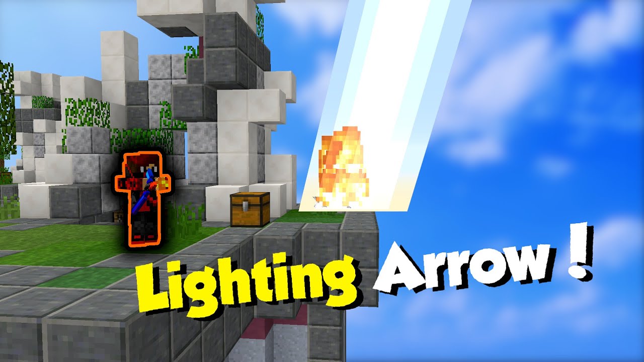 How to make Lighting Arrows in Minecraft!!! - YouTube
