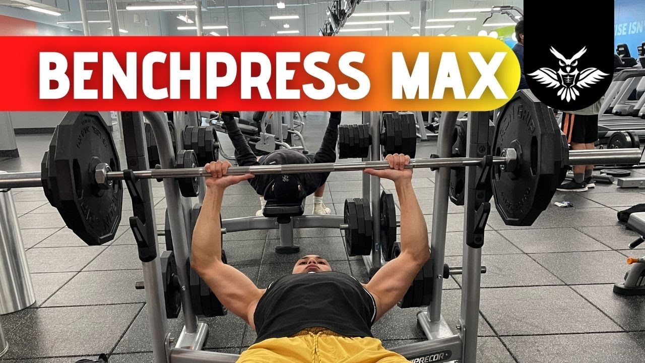 Calisthenics Athlete Maxing Out on Bench Press @ 145 BODYWEIGHT (First ...