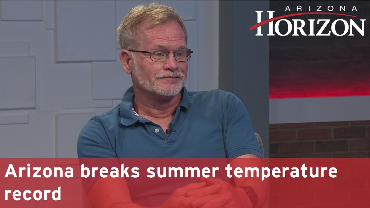 Arizona breaks summer temperature record - YouTube