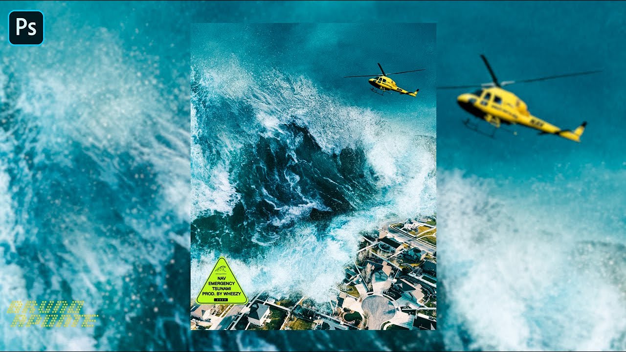 How to make Nav's Emergency Tsunami Merch (Official Cover Art ...