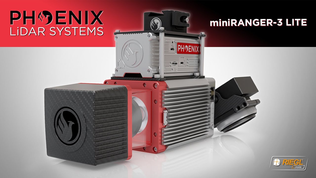 Introducing the miniRANGER-3 LITE from Phoenix LiDAR Systems - YouTube