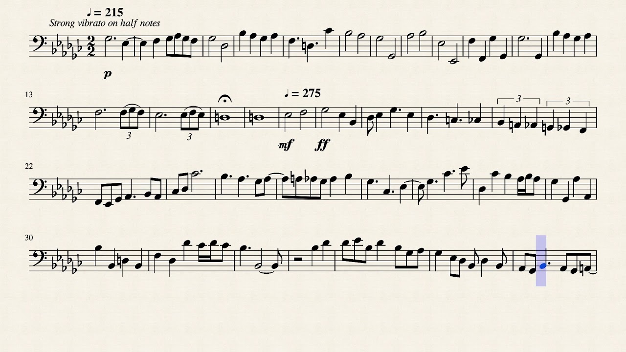 Interstellar Retribution - Cello Solo - YouTube