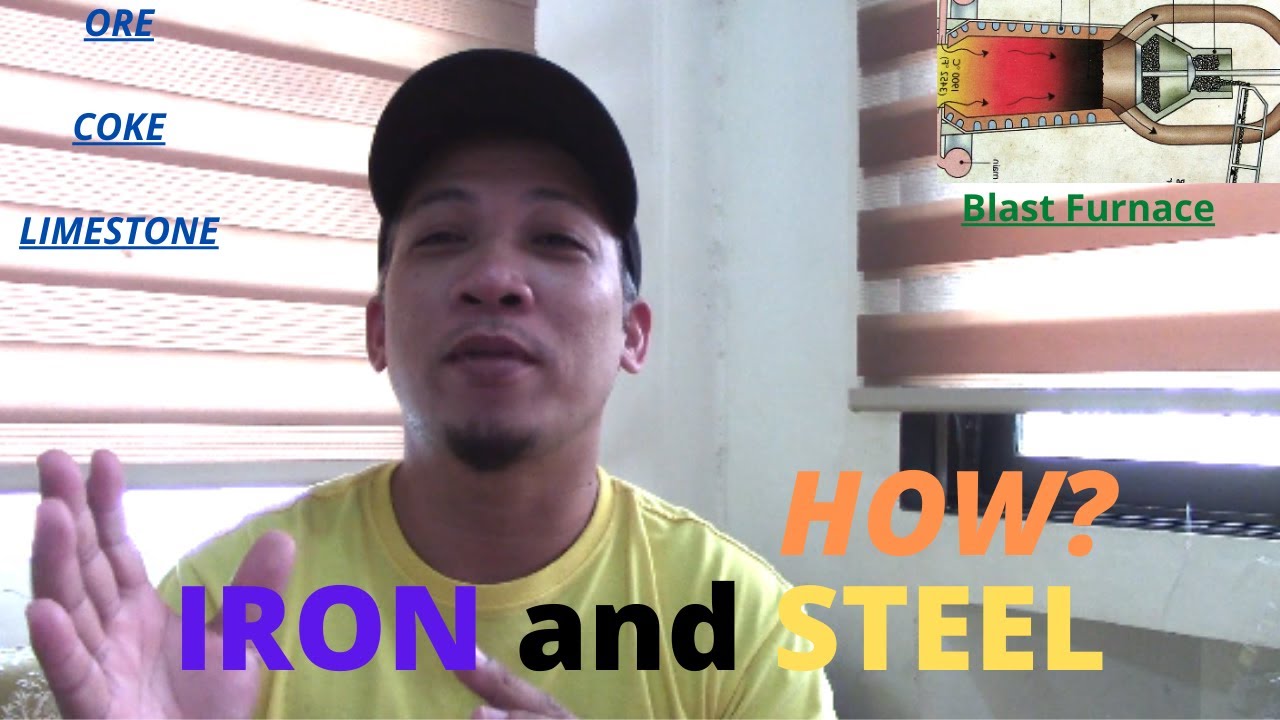How Iron and Steel Works Blast Furnace Ore Coke Limestone/ Type of ...