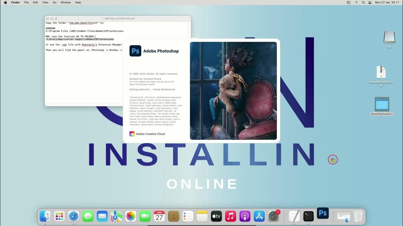 How to install Beautify Panel on macOS - YouTube