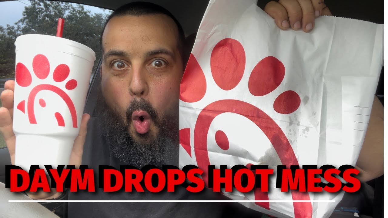 @DaymDrops MIGHT BE ON 2 SOMETHING | TRYING DAYM DROPS Chick-fil-A Hot ...