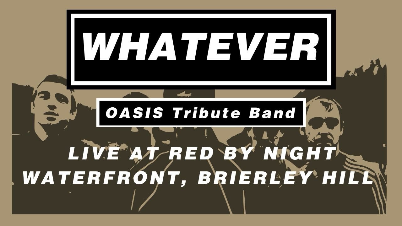 OASIS tribute Whatever, live at Red By Night, in Brierley Hill, performing Slide Away. - YouTube