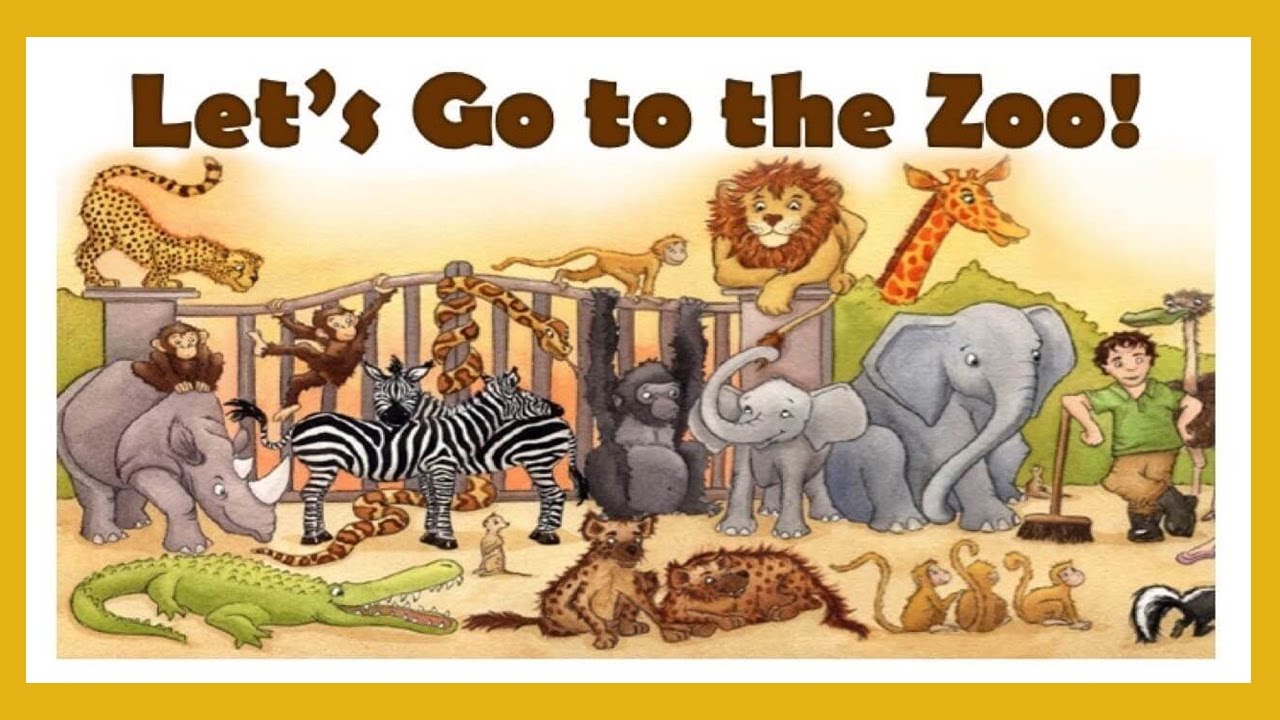 Going To the Zoo | Wild Animals for Kids | Original Nursery Rhymes ...