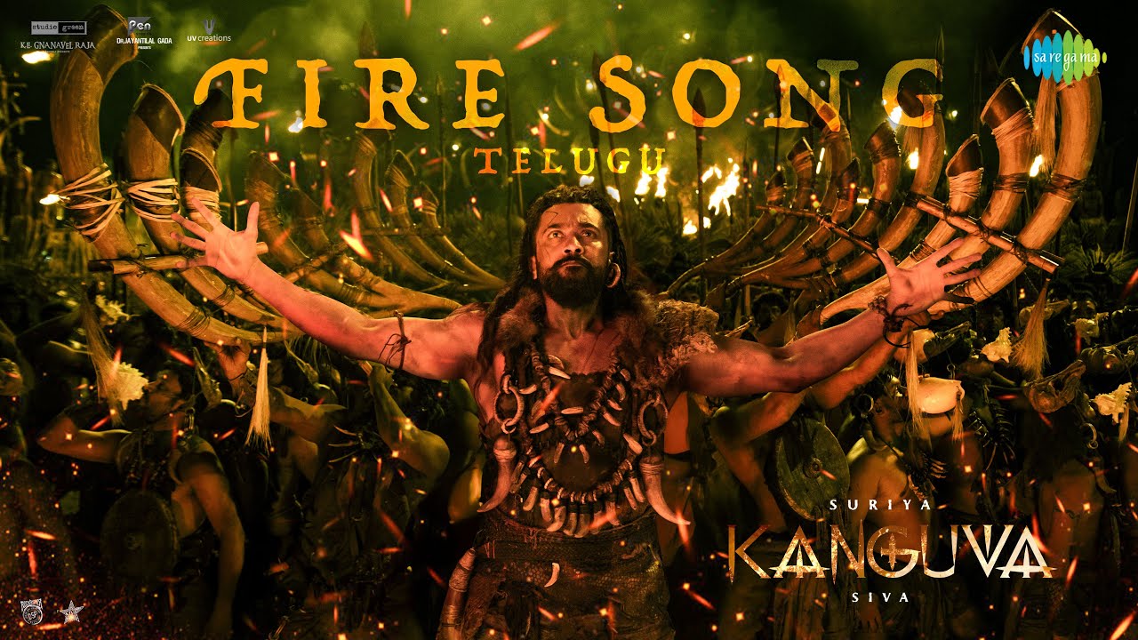 Fire Song (From "Kanguva") - Anurag Kulkarni, Deepthi Suresh, Devi Sri ...