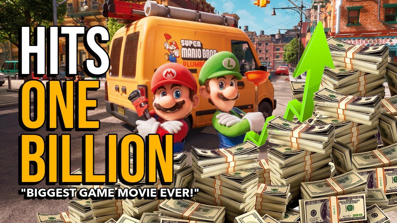 The Super Mario Bros. Movie Hits a $1B Dollars Globally - YouTube