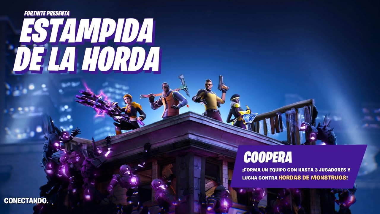 Estampida de la horda, el mejor modo de juego de todos l Fortnite - YouTube
